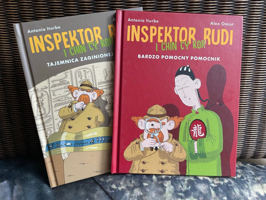 Inspektor Rudi i Chin Cy Kor - dla małych detektywów